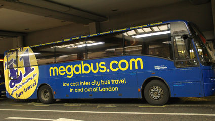 Middle class family forced to travel on Megabus