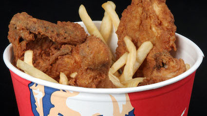 Starving KFC diners searching for anywhere else that serves food in a ...